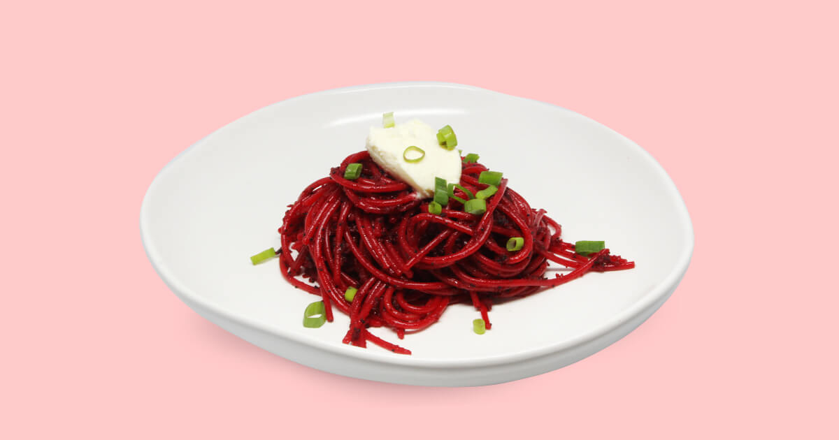 Urban Plate - Beetroot Pasta
