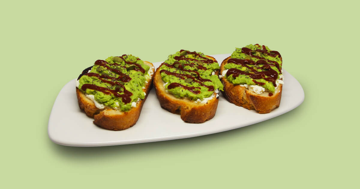 Urban Plate - Feta Whip and Smashed Avo Toast